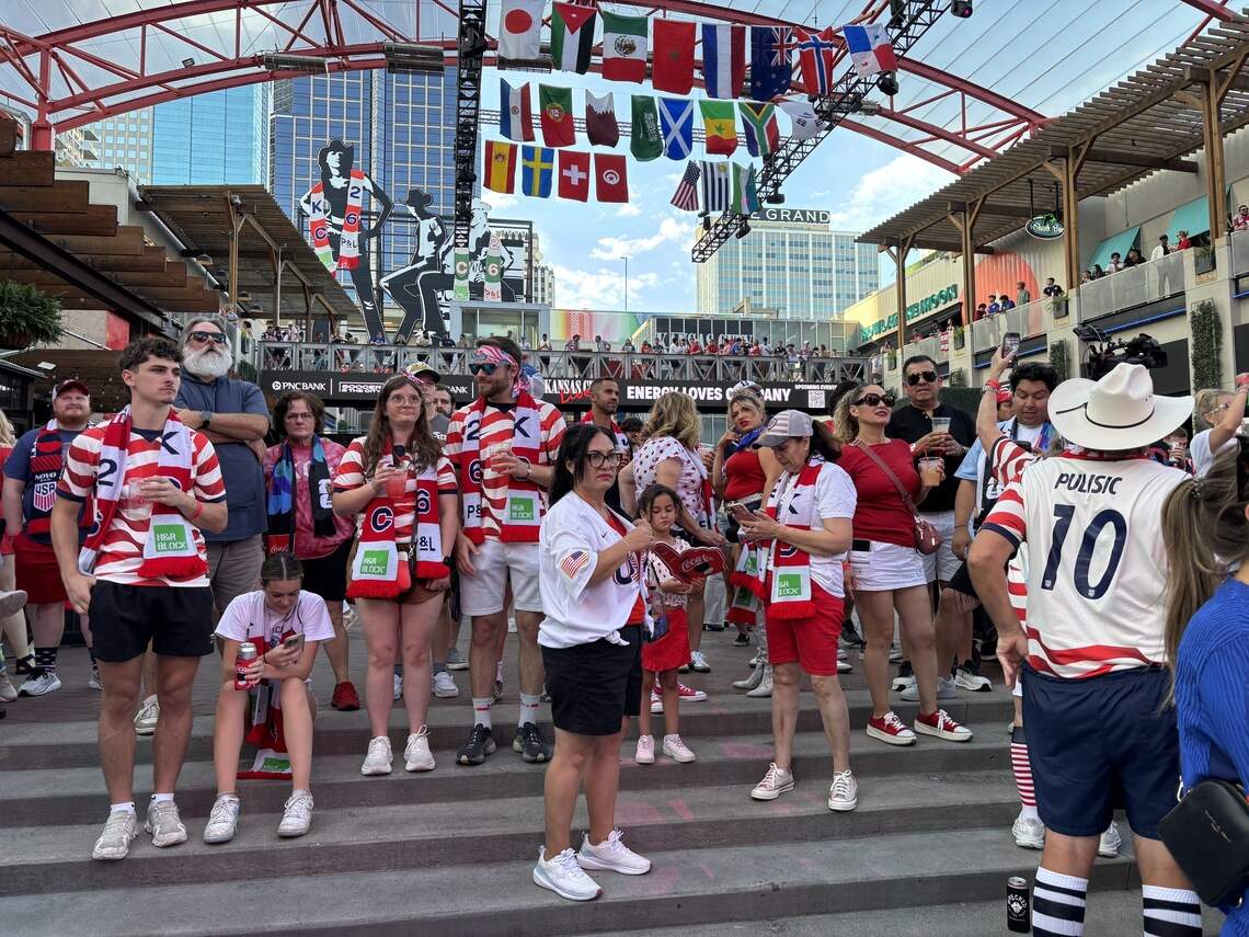 KC World Cup watch party drew large crowd for US-Paraguay. See inside