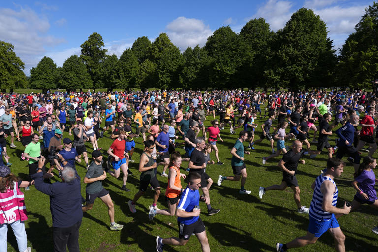 One millionth parkrun takes place with Dame Kelly Holmes among runners