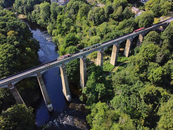 The world's highest canal that spans across two nations - and is in the UK
