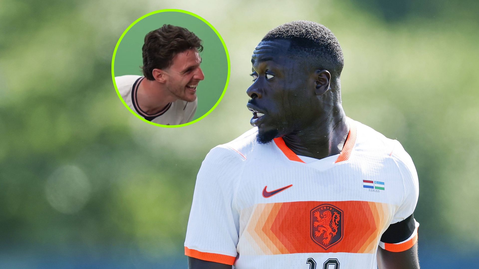 Declan Rice barst plots in lachen uit over Brian Brobbey: 'Dit kun je ...