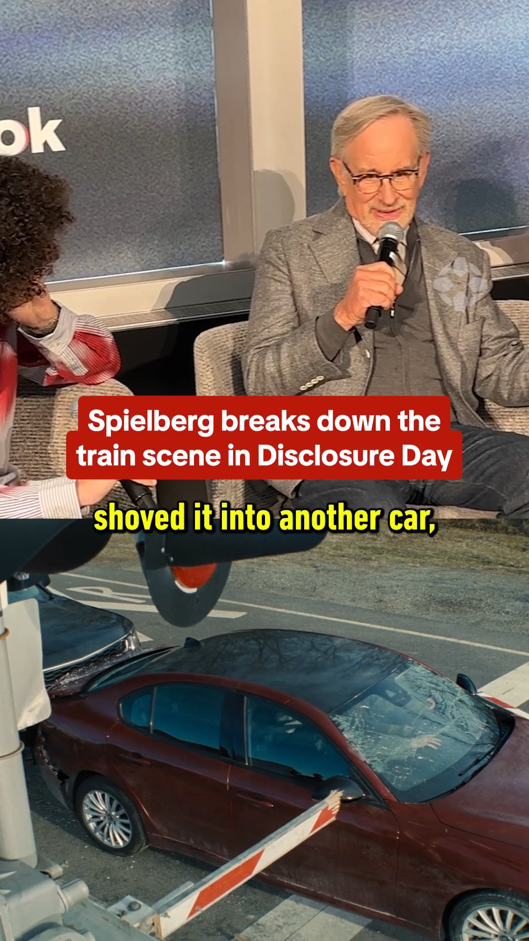 Steven Spielberg breaks down that car scene from Disclosure Day