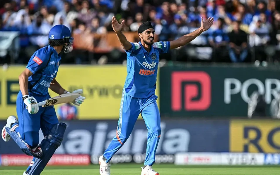 Arshdeep, Brar rattle Afghanistan in rain-hit ODI