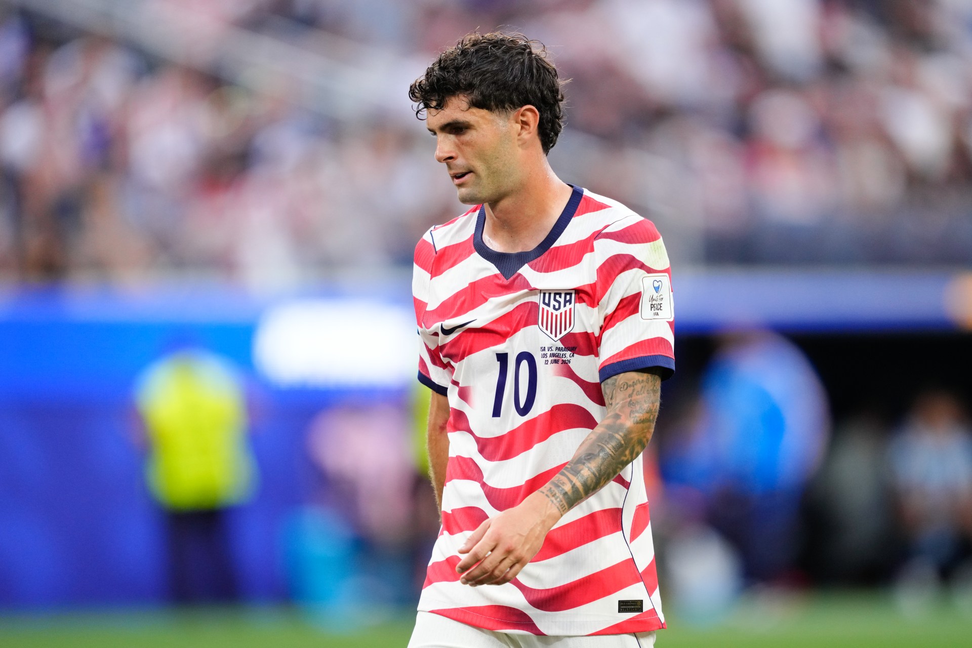 Pulisic a doubt for USA’s next match after calf injury