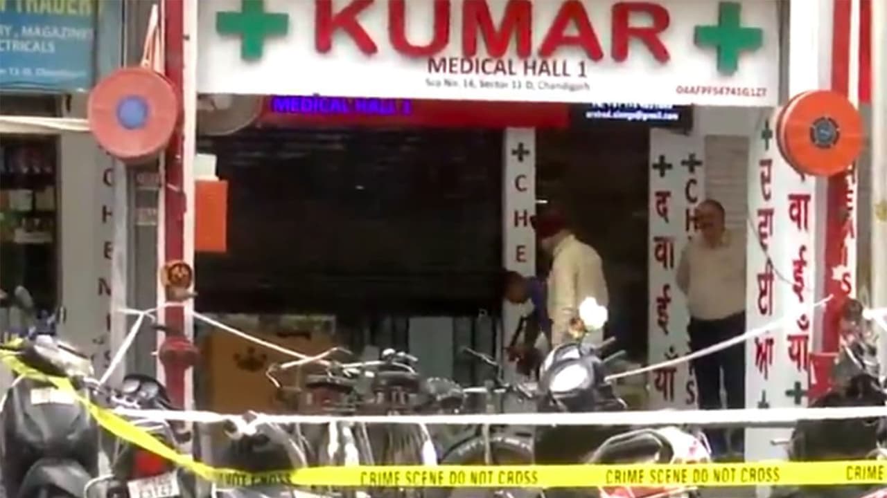 Masked men fire 13 rounds, kill cashier at Chandigarh medical store