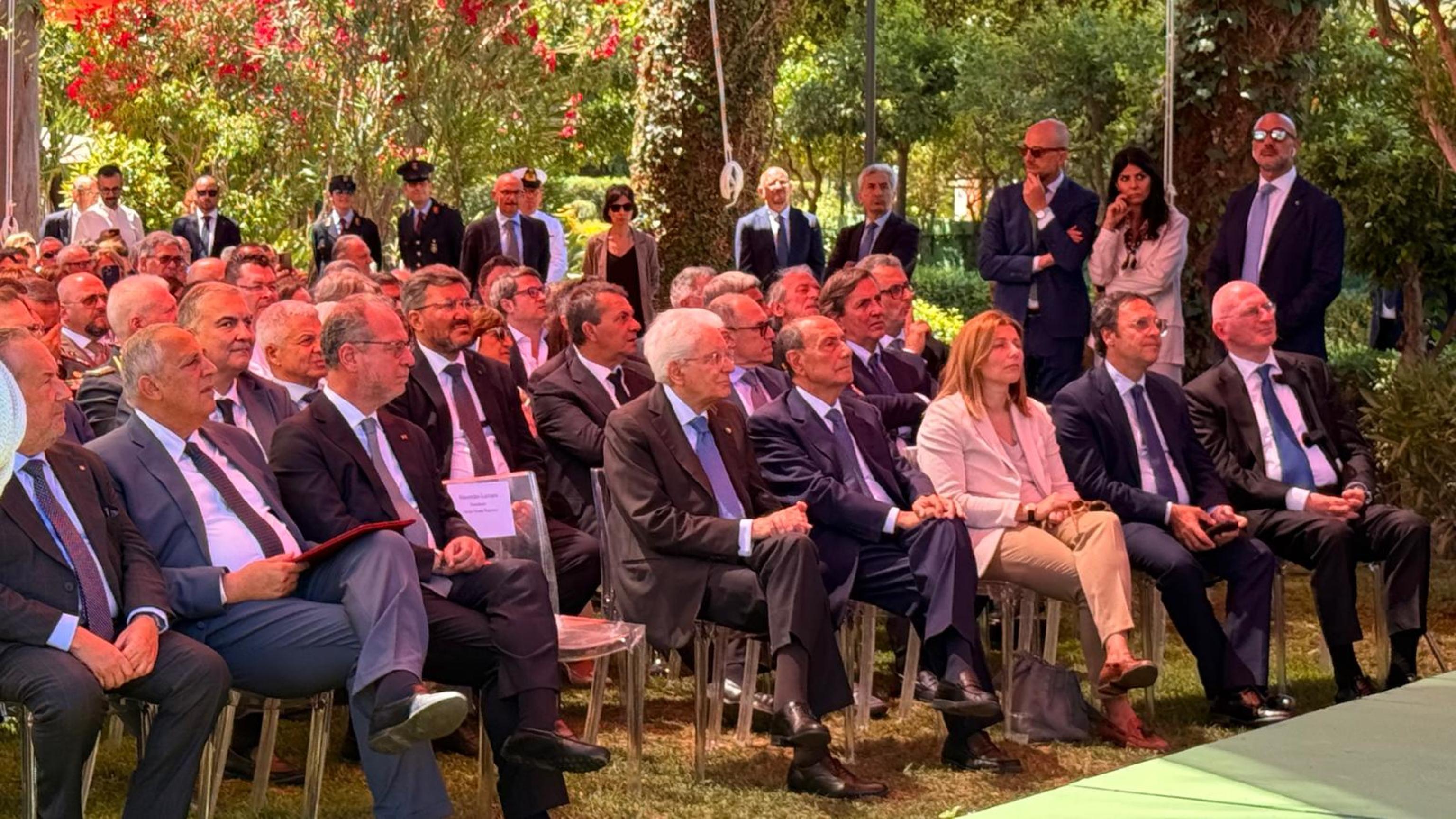 Cento anni del circolo del tennis di Palermo, presente Mattarella