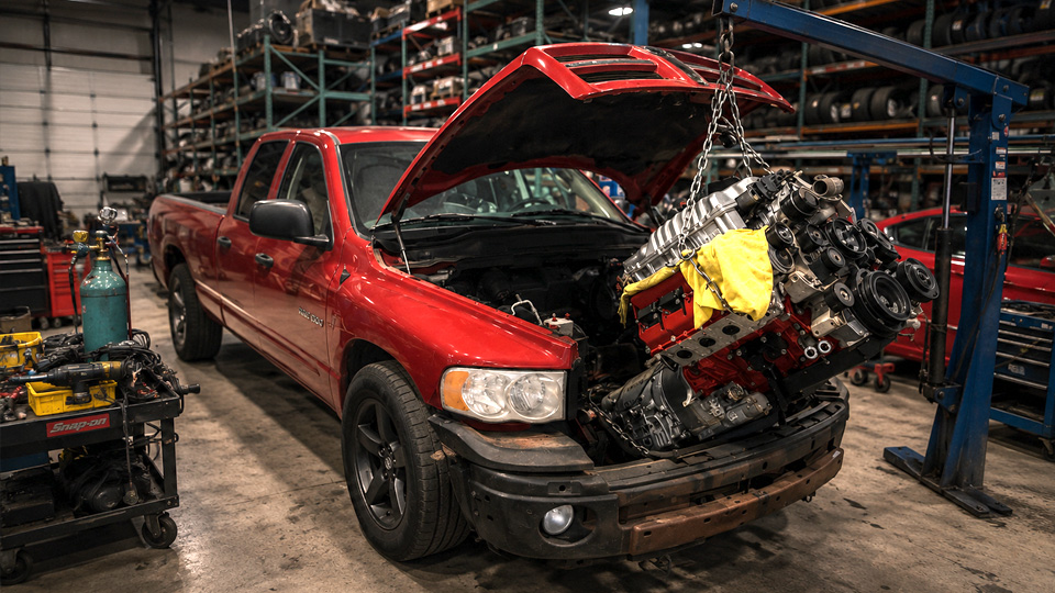 Can a Dodge Demon truck deliver supercharged V8 power?