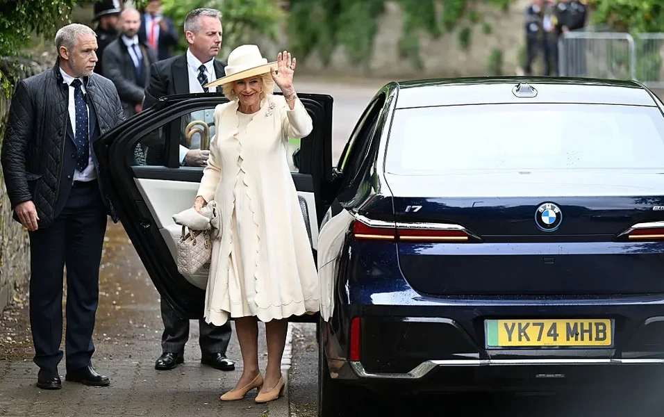 Prince William and Queen Camilla in reported tiara dispute