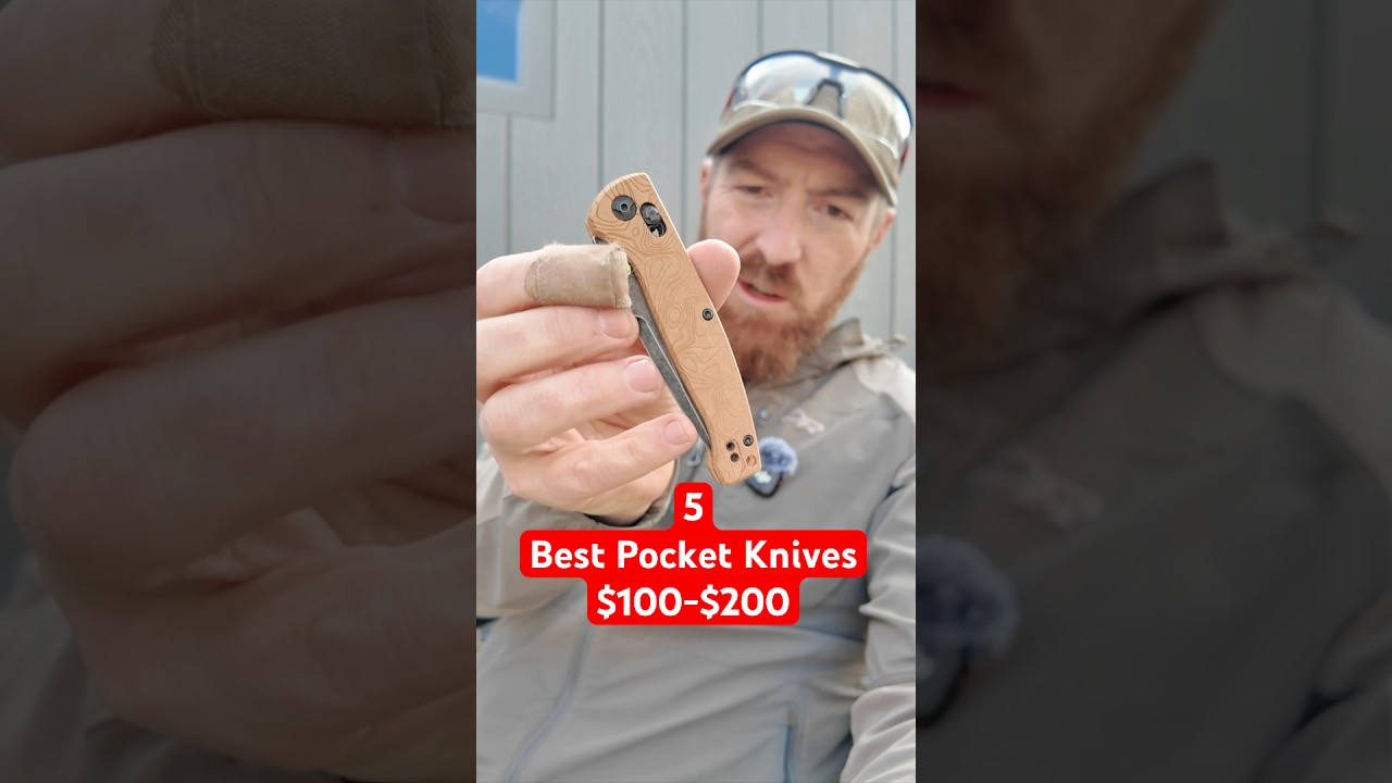 These 5 pocket knives under $200 are the best you can get right now