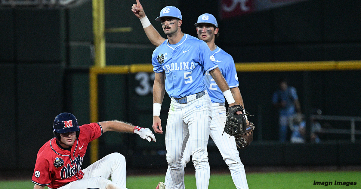 The winning moments of UNC’s CWS opener with Jake Schaffner