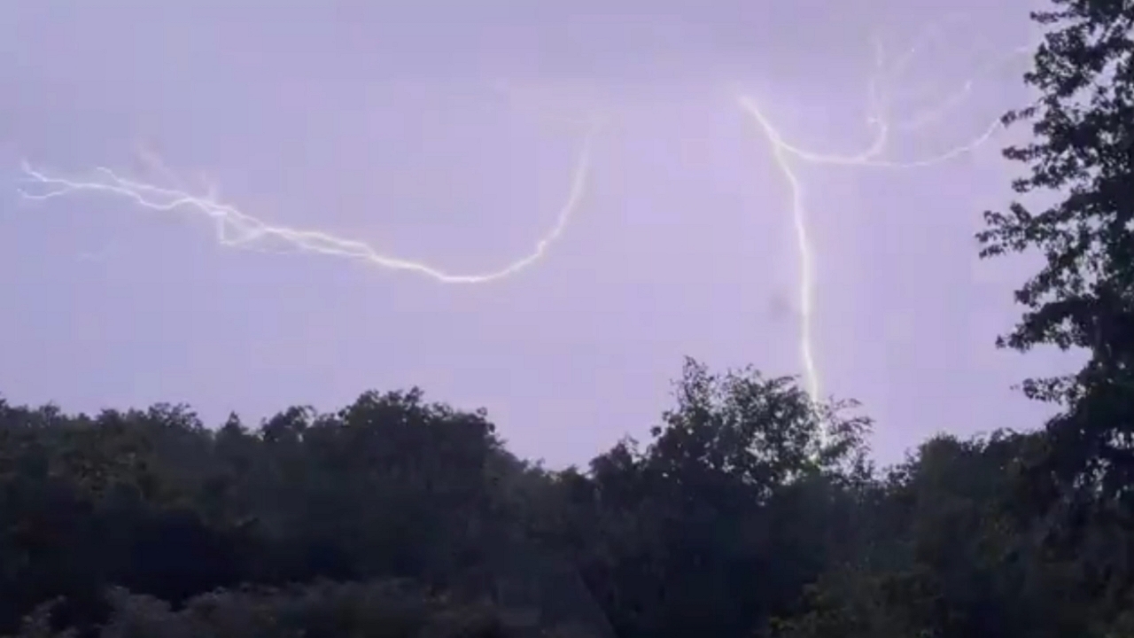 Epic lightning storm lights up Madison night sky