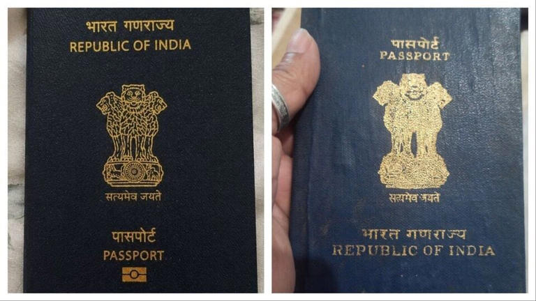 Woman spots strange gold symbol on new Indian passport, internet rushes ...