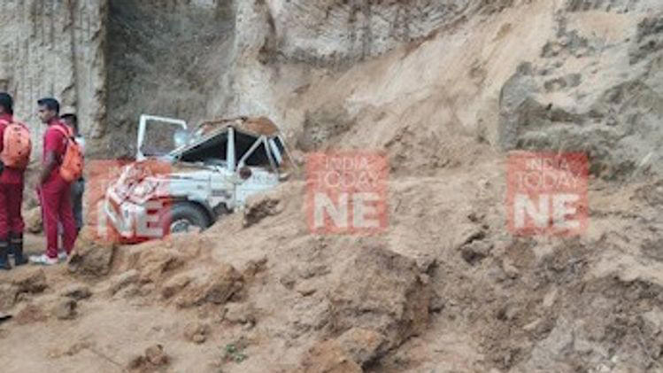 Two dead, one critical after earth mound collapses during soil ...