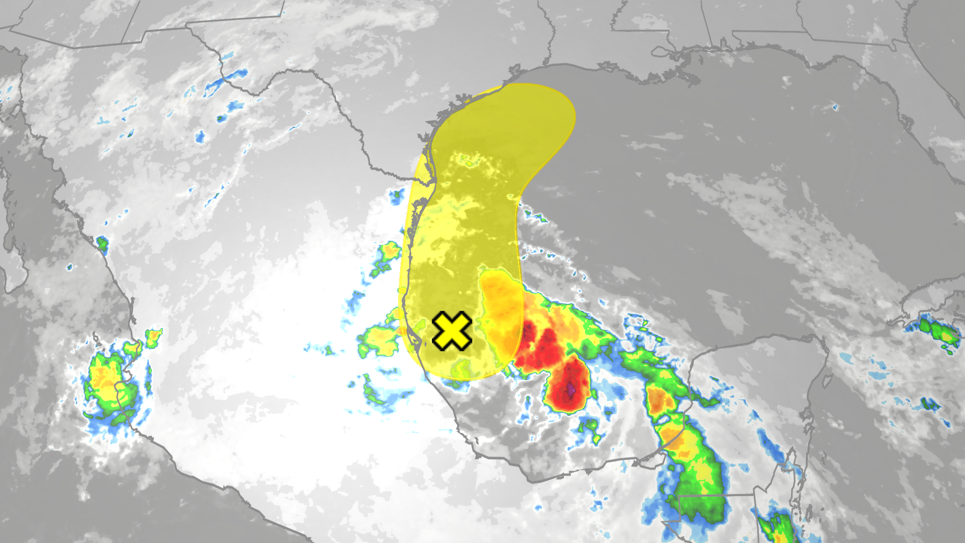 NHC continues to monitor area for development in the Gulf