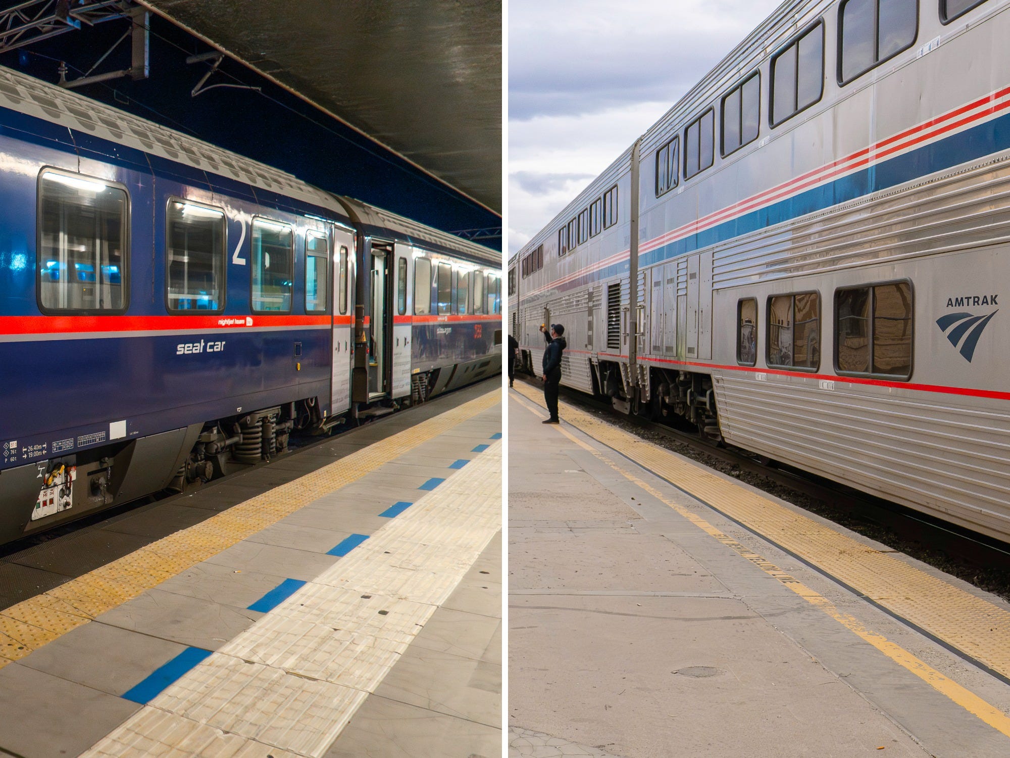I slept in private rooms on overnight trains in the US and Europe. The ...