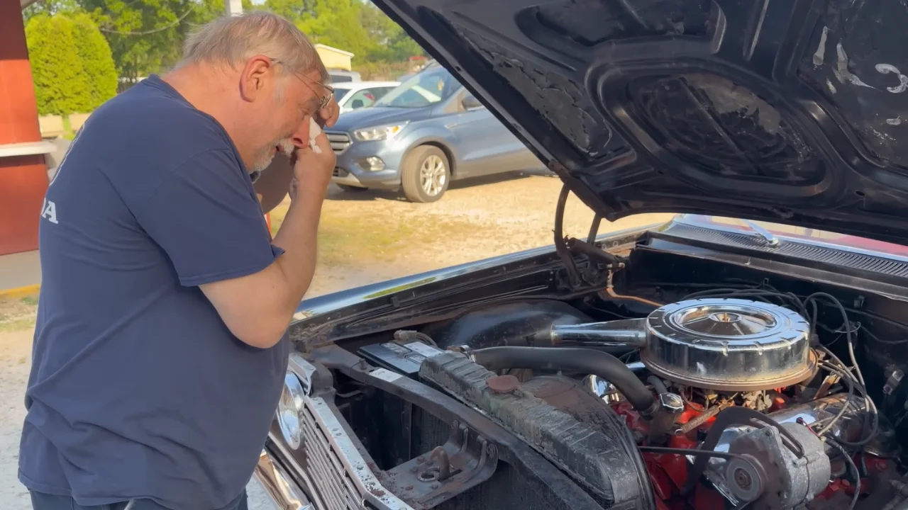 US grandfather cries at the sight of his 1964 Chevy Impala SS after ...