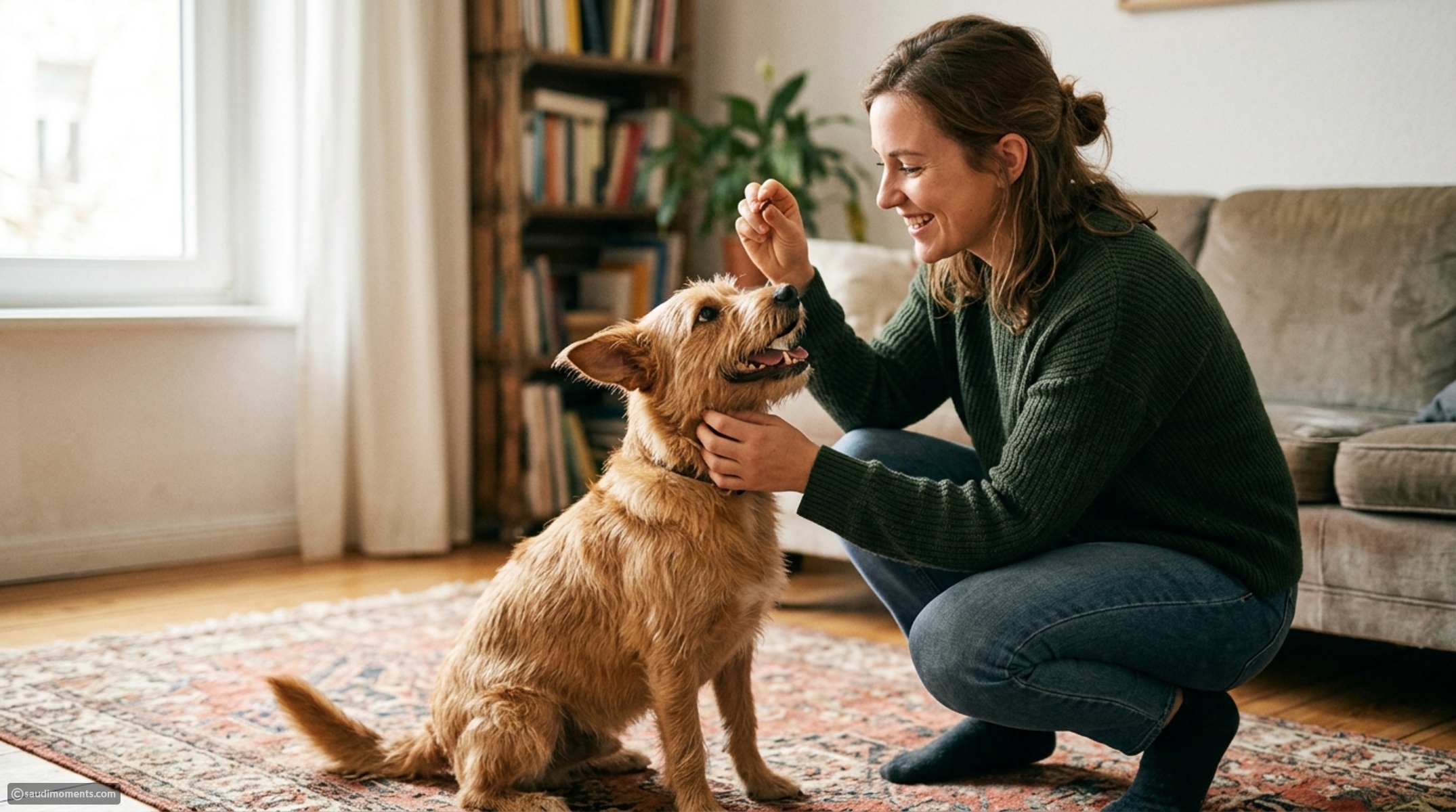 Keep your dog calm during grooming