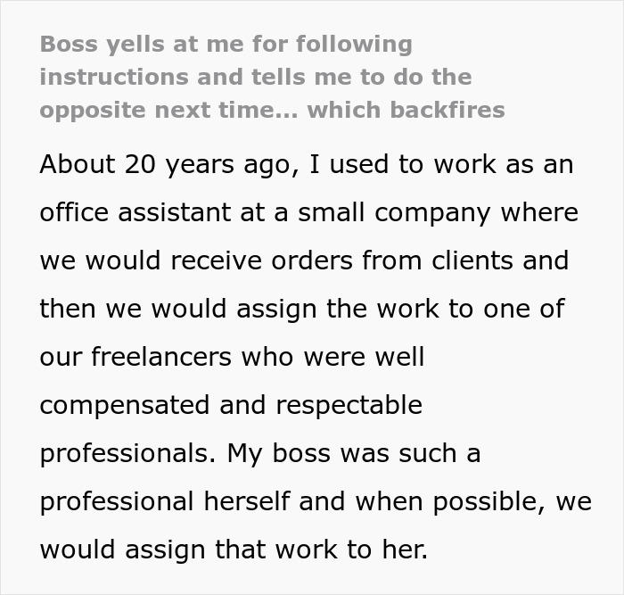 Boss’s hypocrisy backfires when employee follows orders exactly