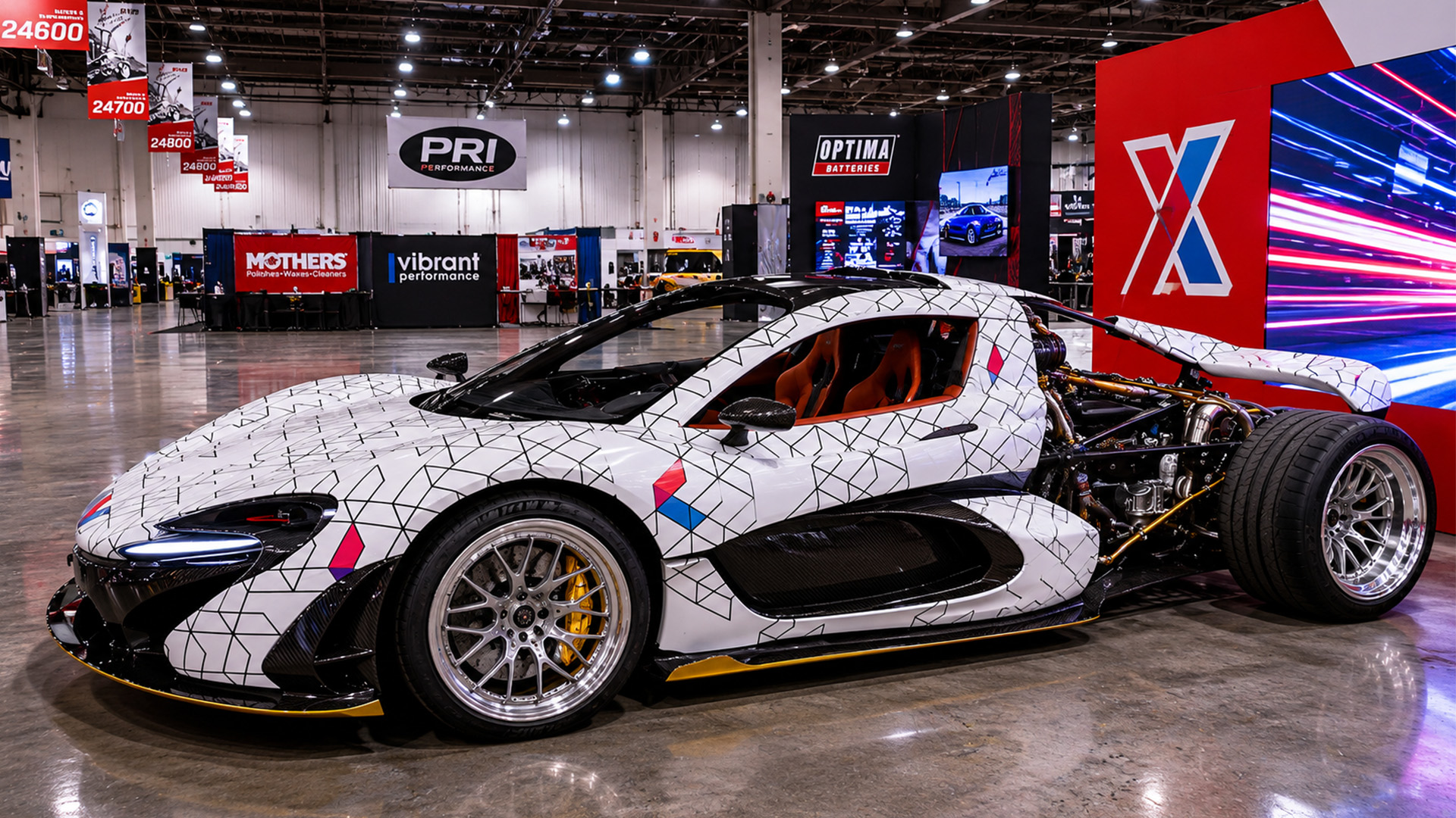 Tavarish reveals his McLaren P1’s new colour at SEMA
