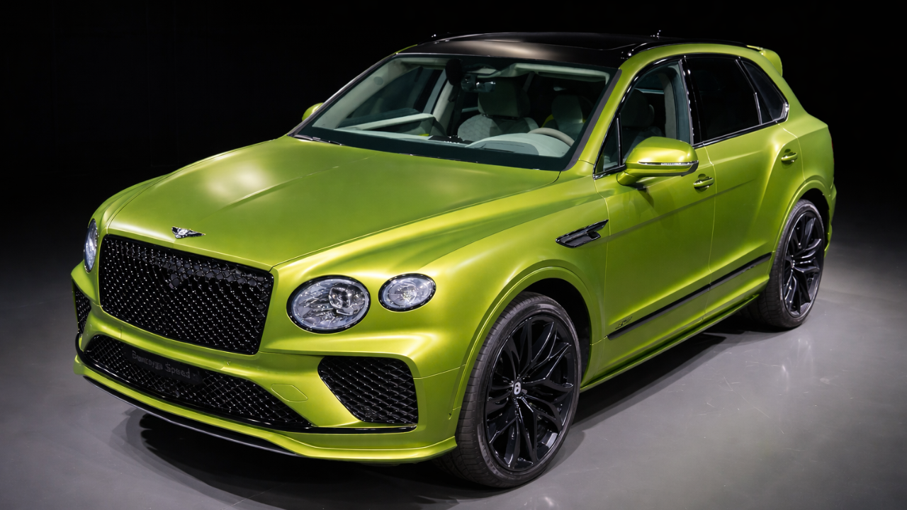 Is the Bentley Bentayga Speed the ultimate luxury SUV?