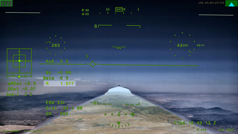 NASA's experimental X-59 jet breaks the sound barrier for 1st time in ...
