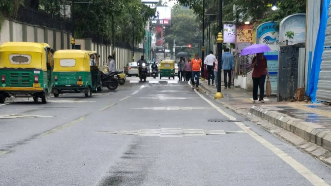 Wider footpaths, better drainage: Bengaluru’s 350-metre Magrath Road ...