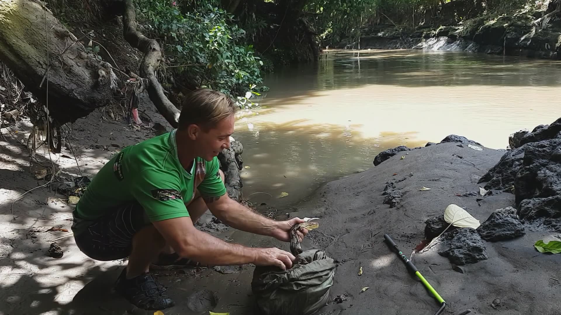 Big angry snakes | Caught on camera