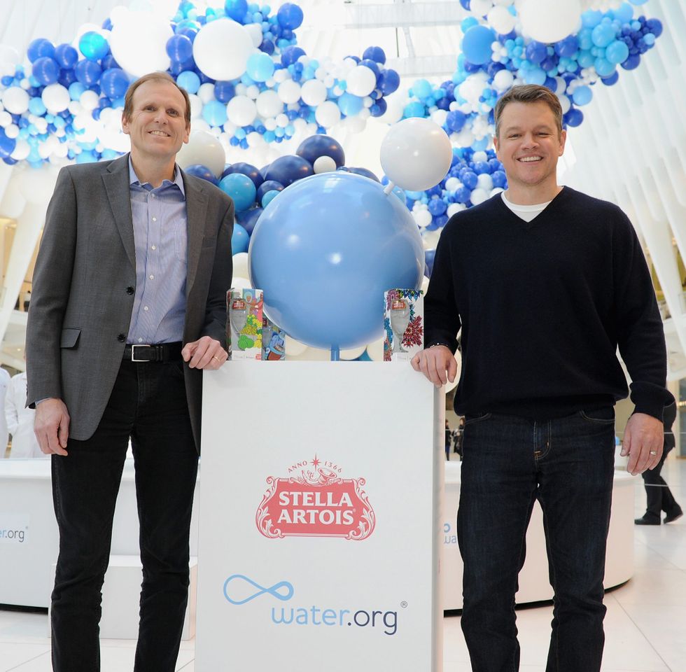 Matt Damon's charitable act helping a young girl in Africa reminded him ...