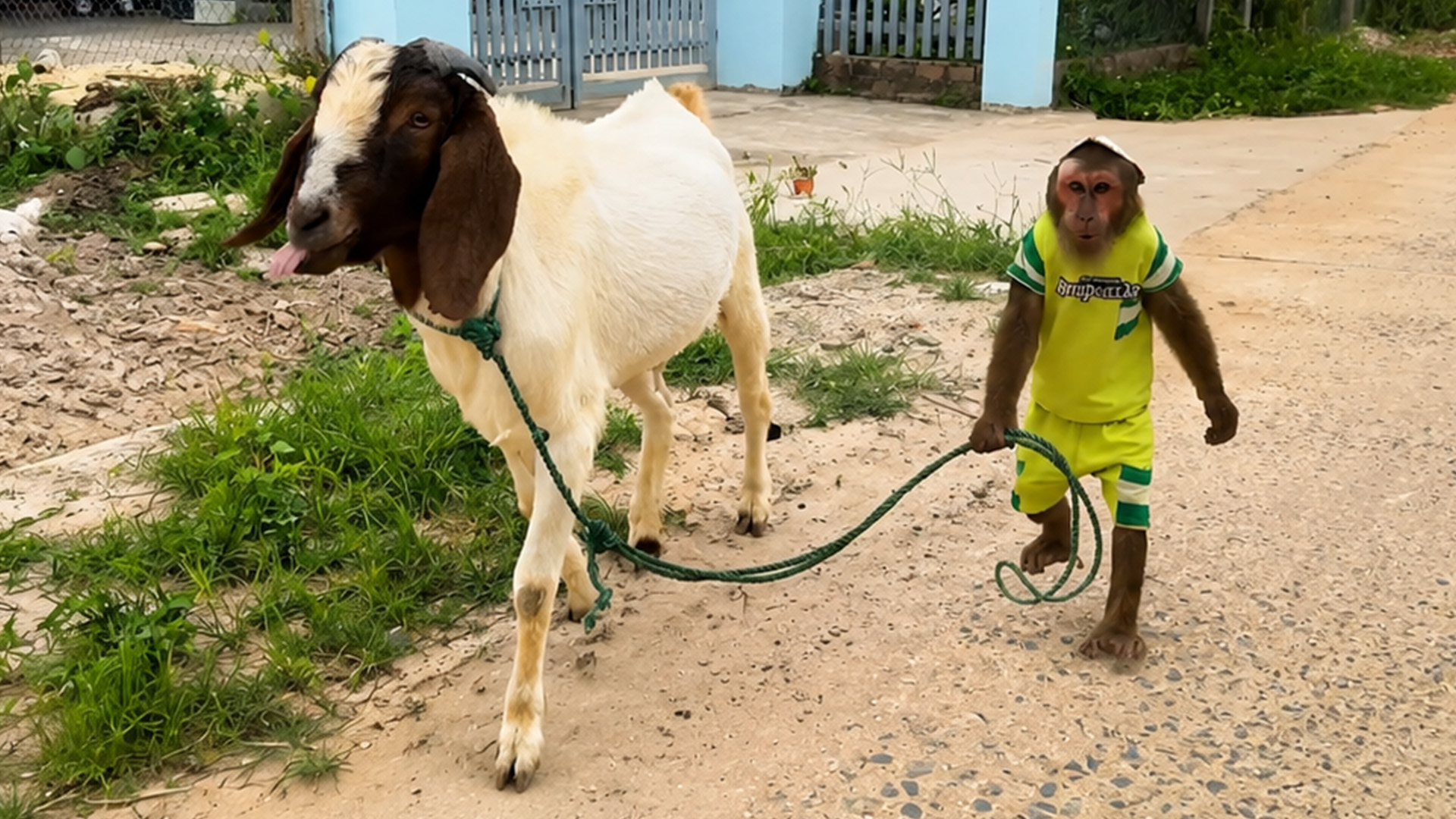 CUTIS Family Turns Simple Goat Care Into Special Memory