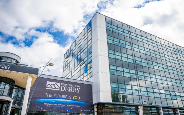 Derby named UK’s top university in 2027 student rankings