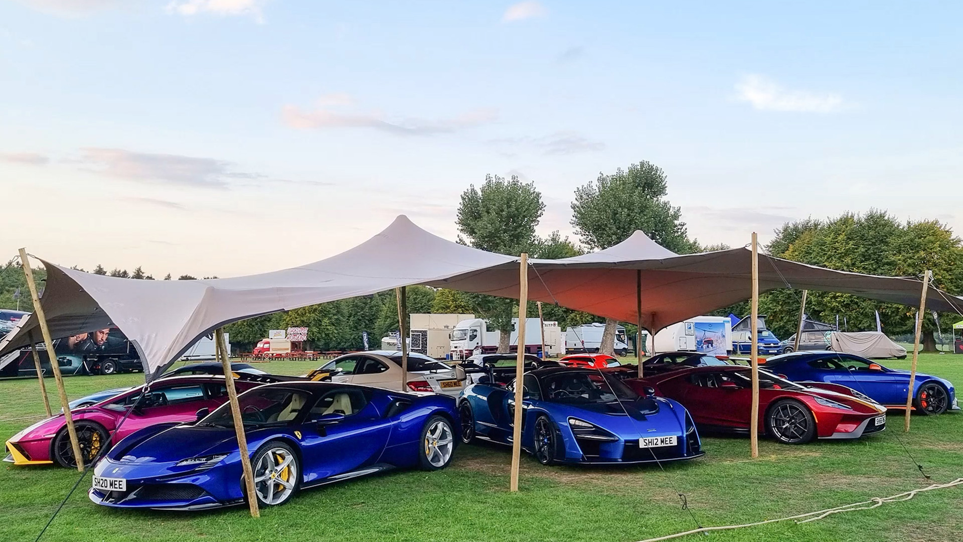 Bringing ten supercars to one incredible car show