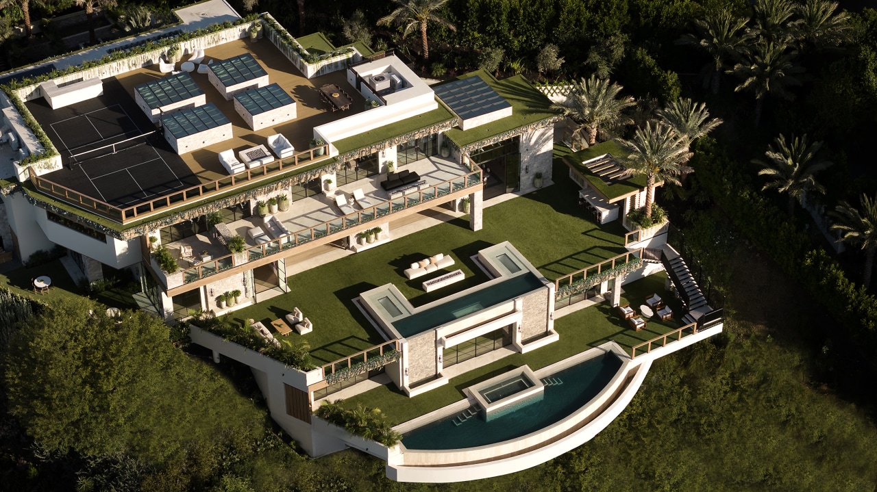 A $53 million Los Angeles mansion goes au natural