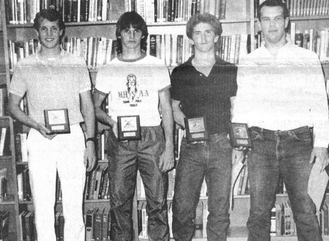 Looking back for June 13: MHS honors boys track team members