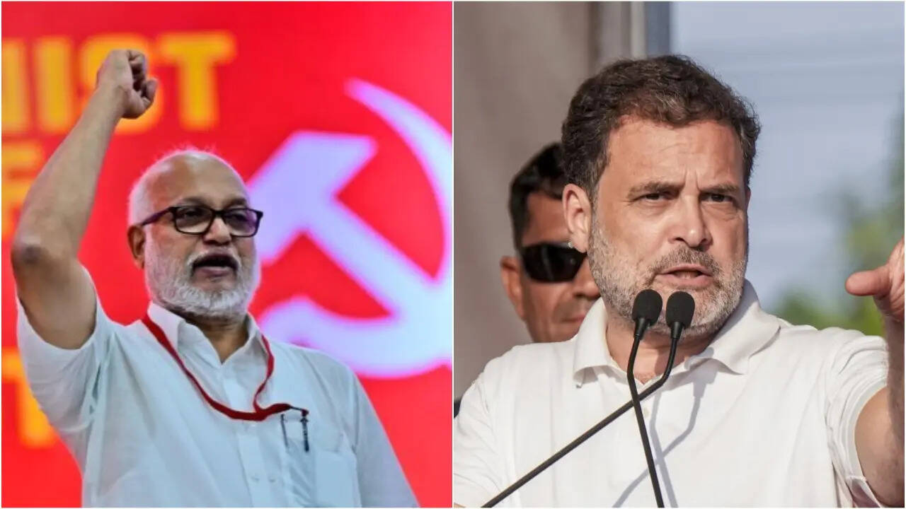 India bloc rift? CPI(M) targets Rahul Gandhi over attack on Vijayan ...