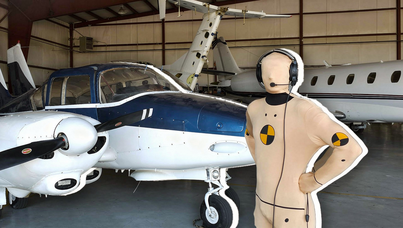 This plane sat for 7 years until someone brought it back