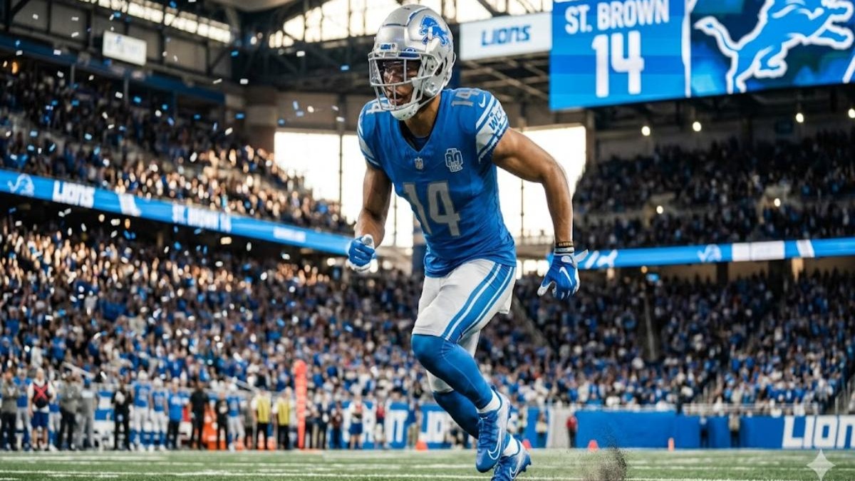 Amon-Ra St. Brown fires back at NFC North rivals while proving he ...