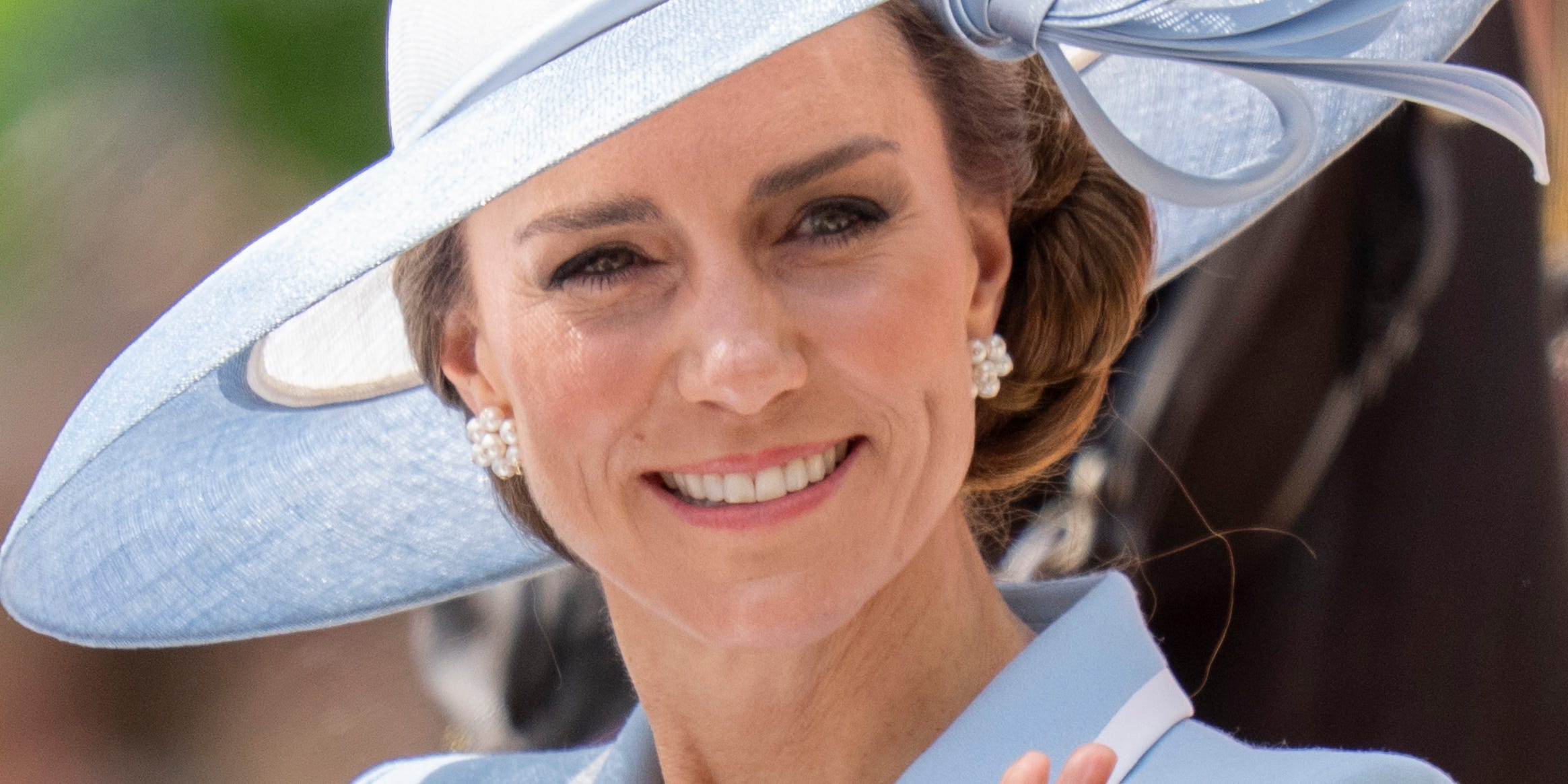Kate Middleton’s baby-blue look is so Princess Diana