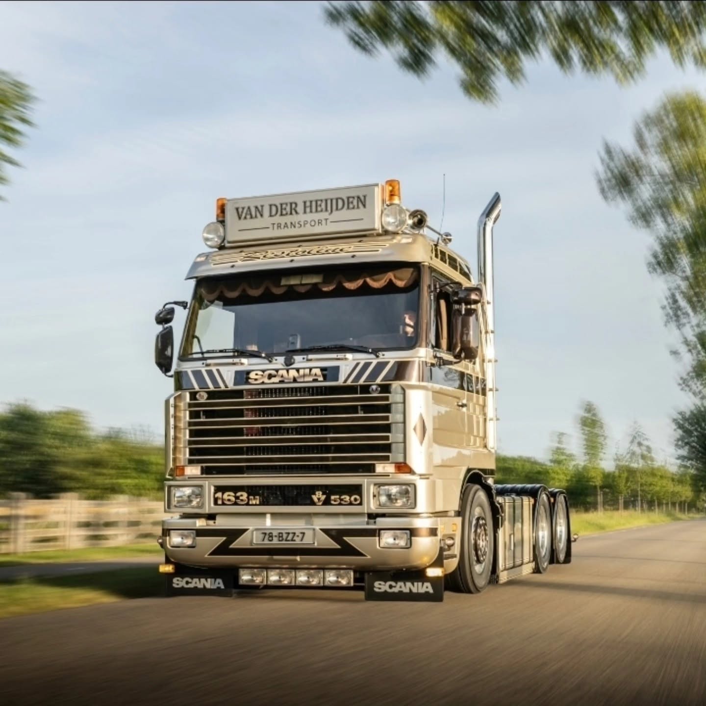 ¿Vuelve el Scania 113? ‘Restomod’ pone cabina clásica sobre un chasis ...