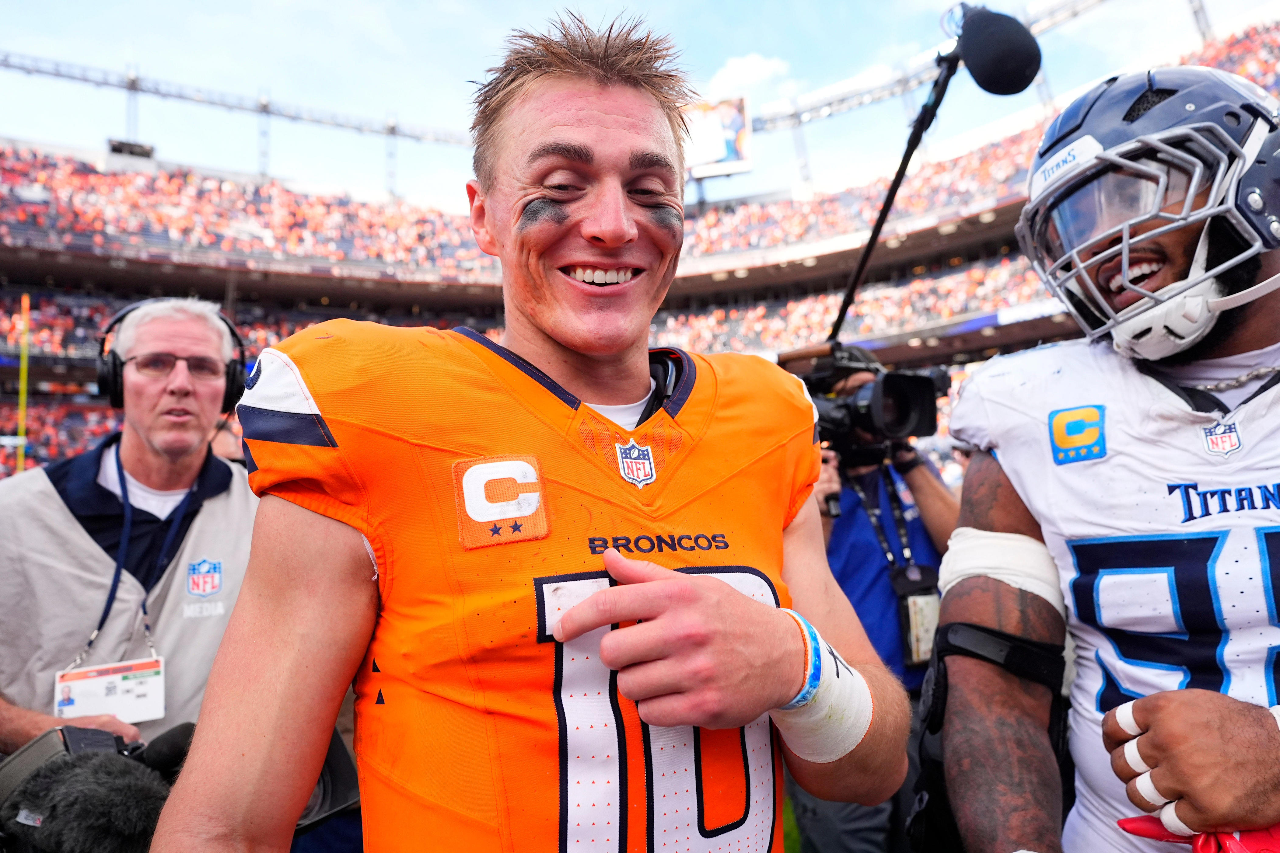 Broncos roster: QB Bo Nix (No. 10) eyes big year after broken ankle
