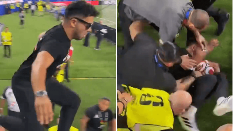 'The worst streaker in history of sport' gets taken out by security ...