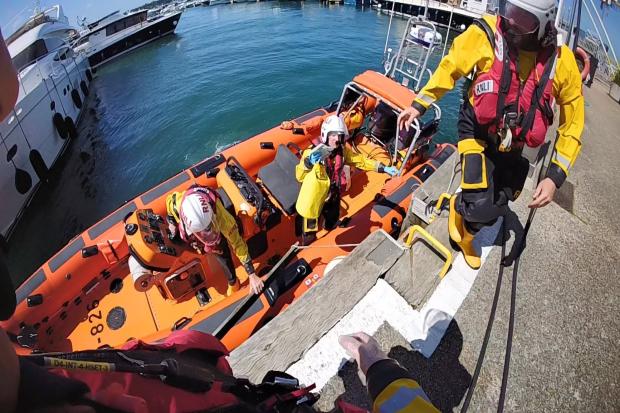 Two-year-old suffers head injury on Brownsea Island