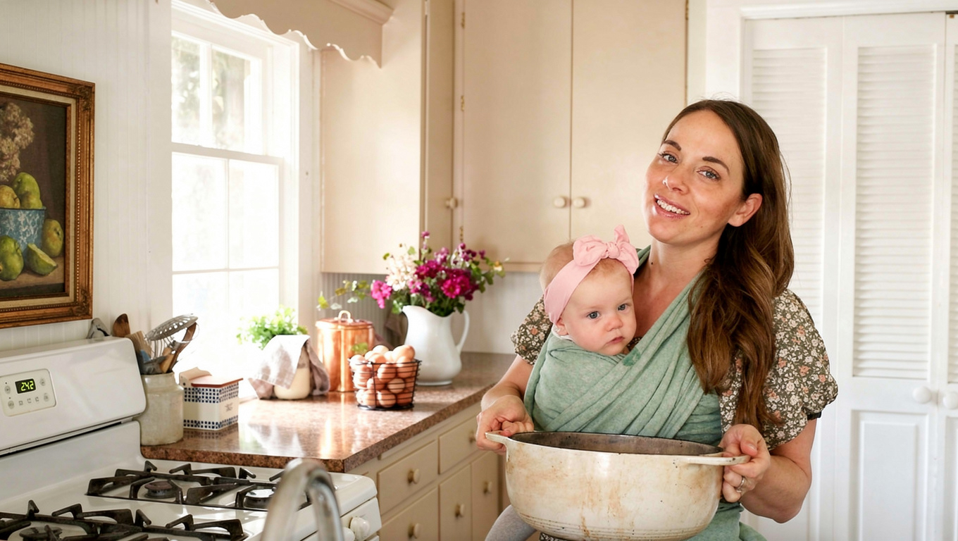 A slow family food prep turned into a full kitchen marathon