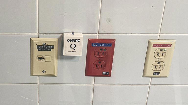 Why some light switches are red in hospitals