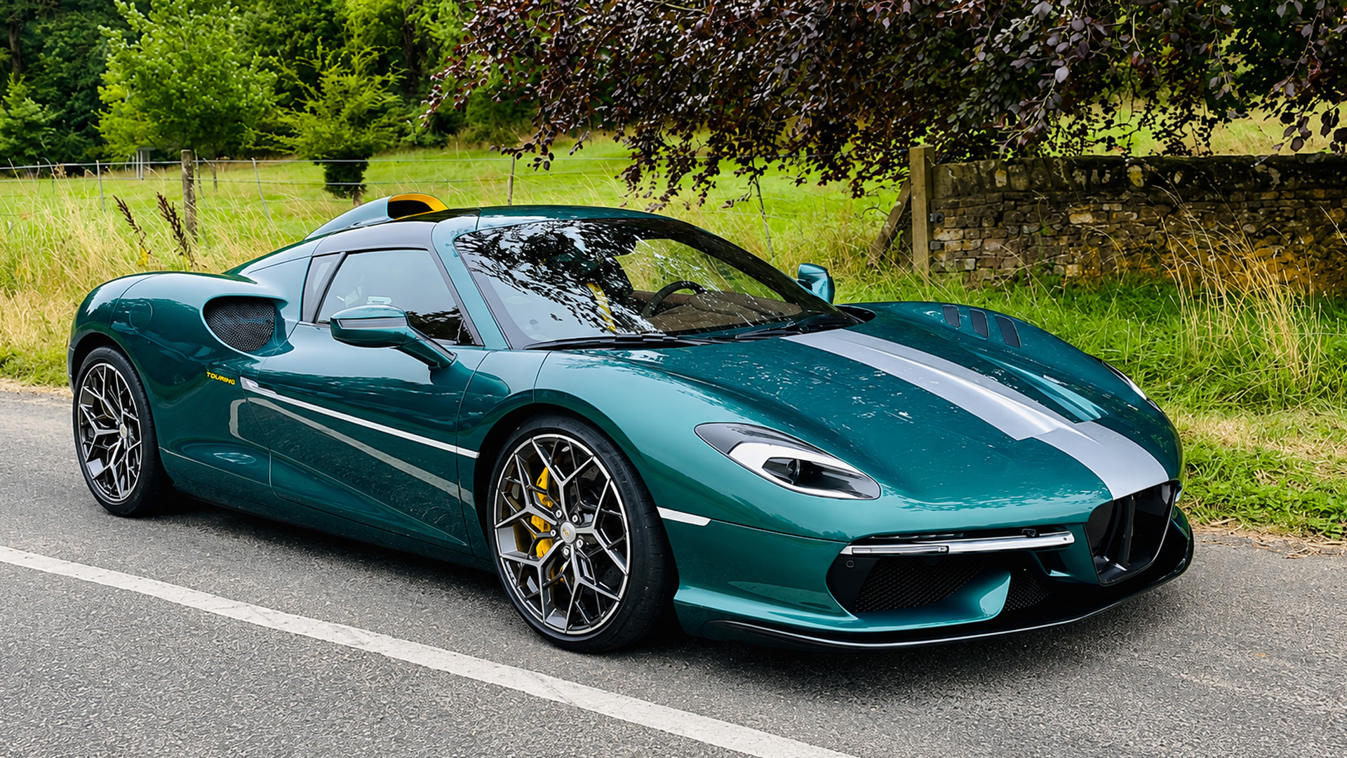Custom Ferrari 488 takes its first drive on UK roads