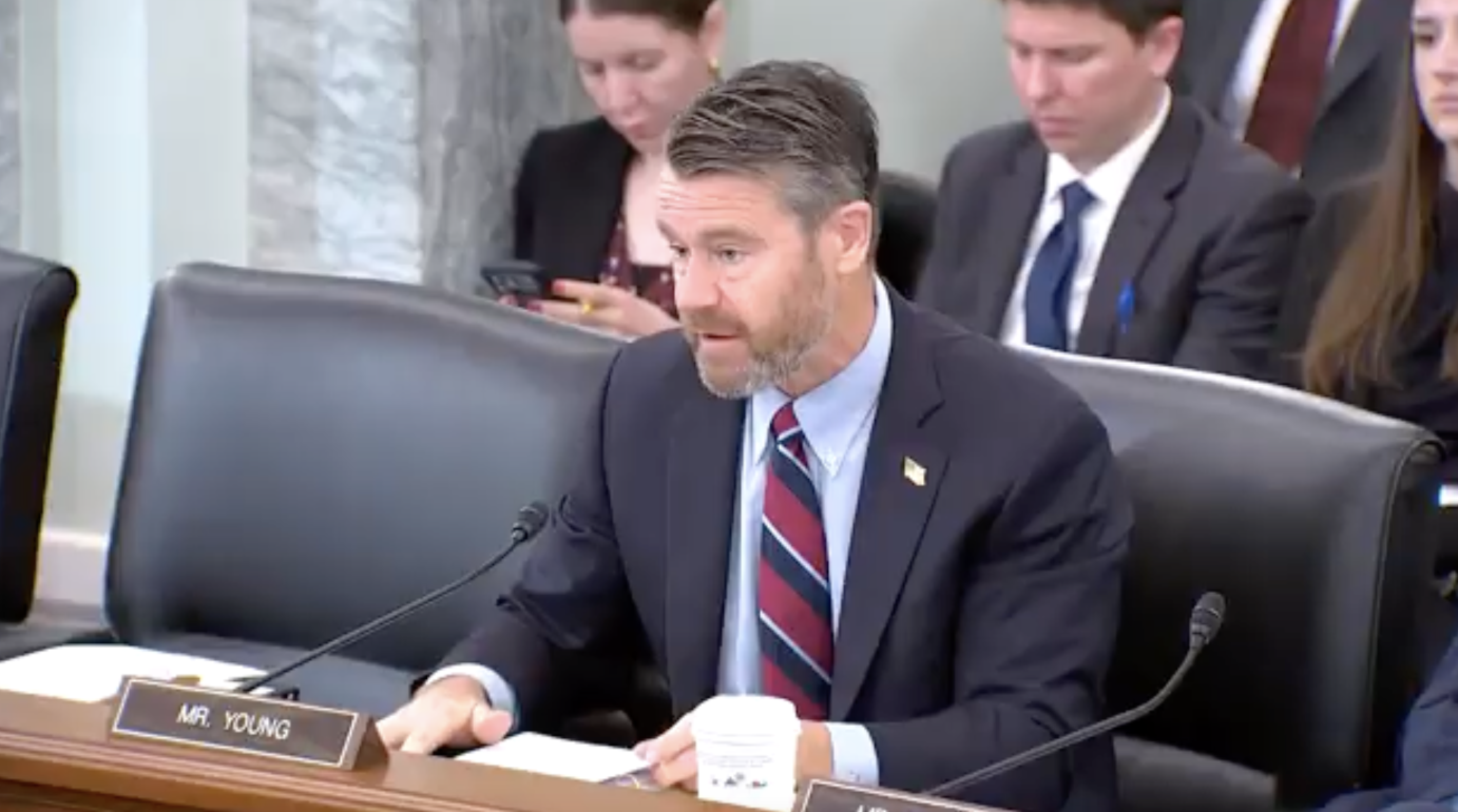 'We need to be using this moment': Senator Todd Young calls for ...