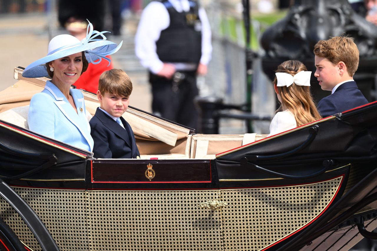 Kate Middleton goes all-in on baby blue for Trooping the Colour