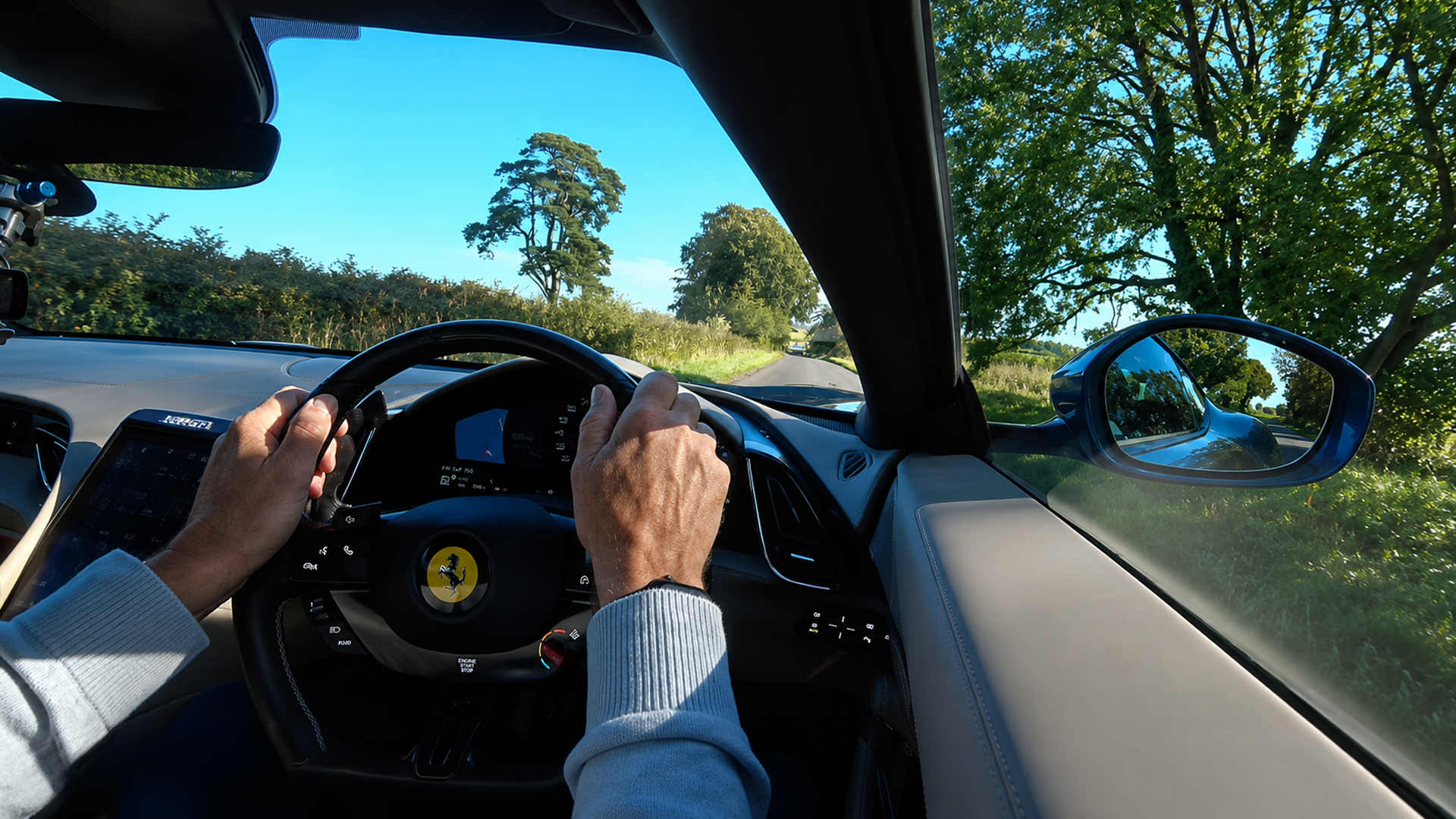 Can a luxury supercar handle a long road trip?