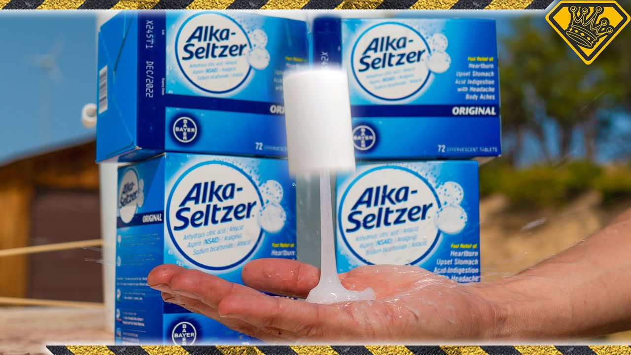 Can you power rockets with Alka-Seltzer?