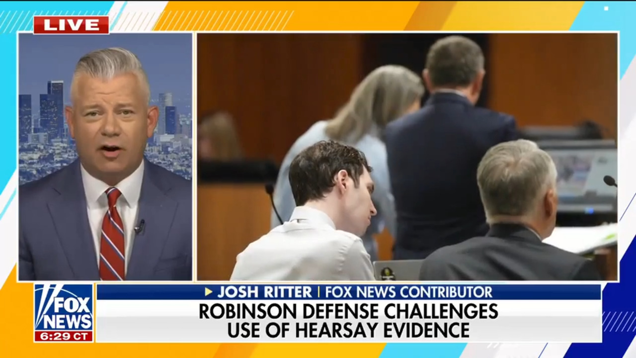 Robinson defense alleging prosecutor misconduct