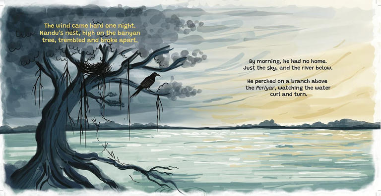 A new children's book takes kids on a flight to Muziris