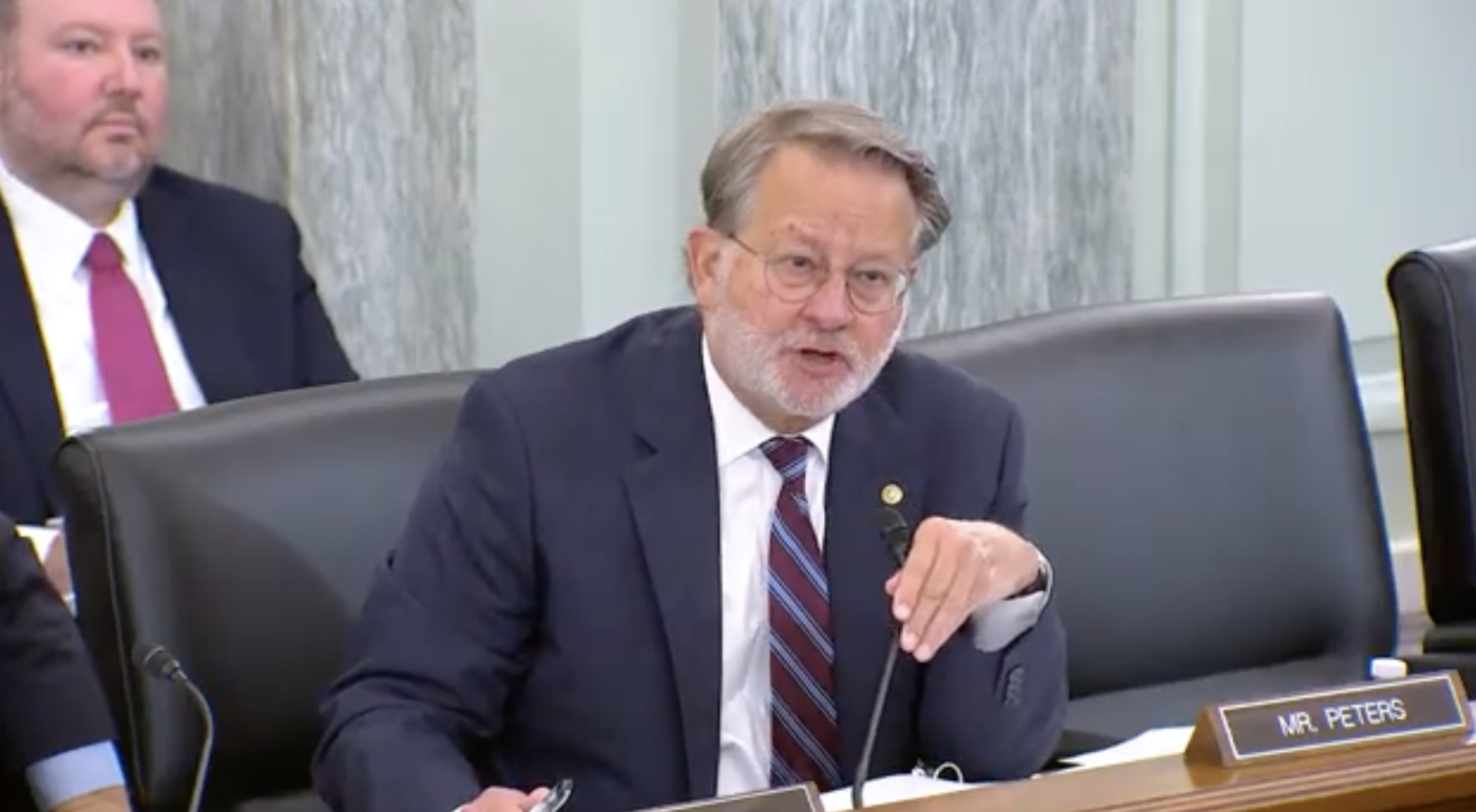 'What do you think needs to be done?': Senator Gary Peters questions ...